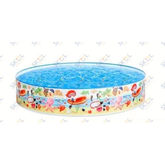Palm Tree Pool Age 3+ 60" x 10" – Skool Krafts