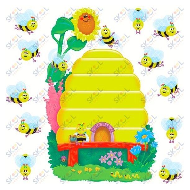 Buzzy Beehive Bulletin Board Set – Skool Krafts
