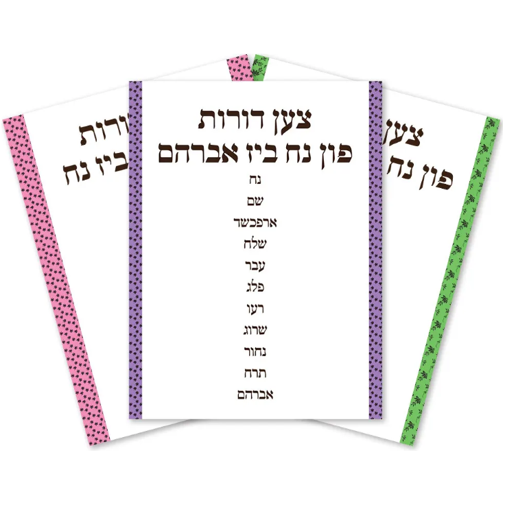 10 Generations YIDDISH poster 1. – Skool Krafts