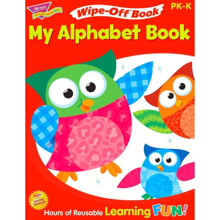 Alphabet Wipe Off Book For Kids Learn Letters – Skool Krafts