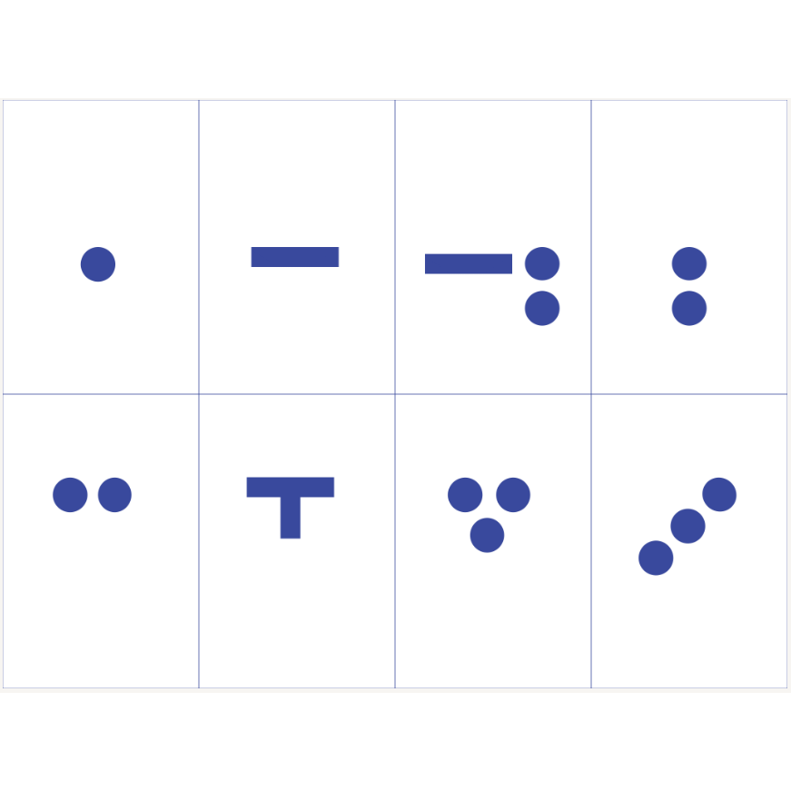 Nekudos grid poster 18''x24'' – Skool Krafts