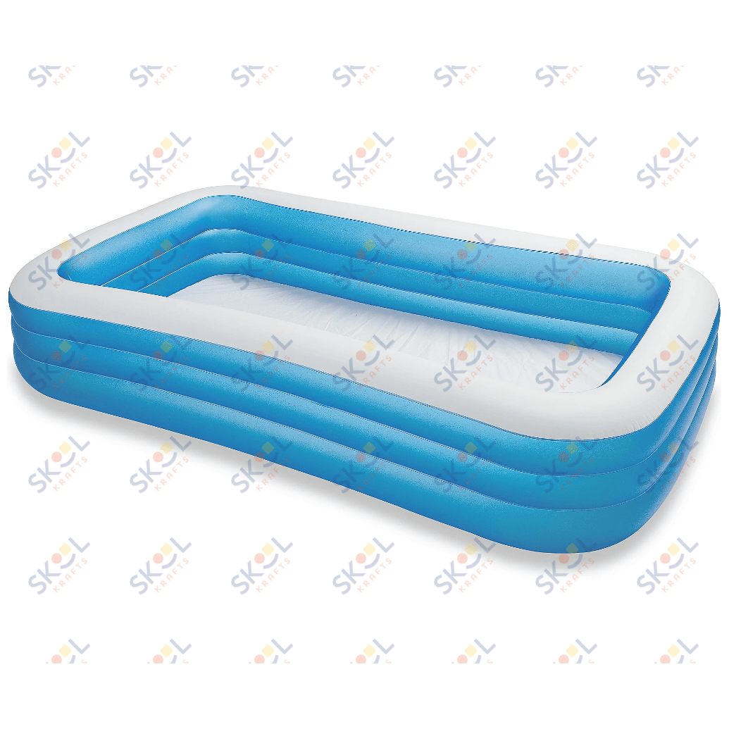 Inflatable Pool 120" L x 72" W x 22" H – Skool Krafts