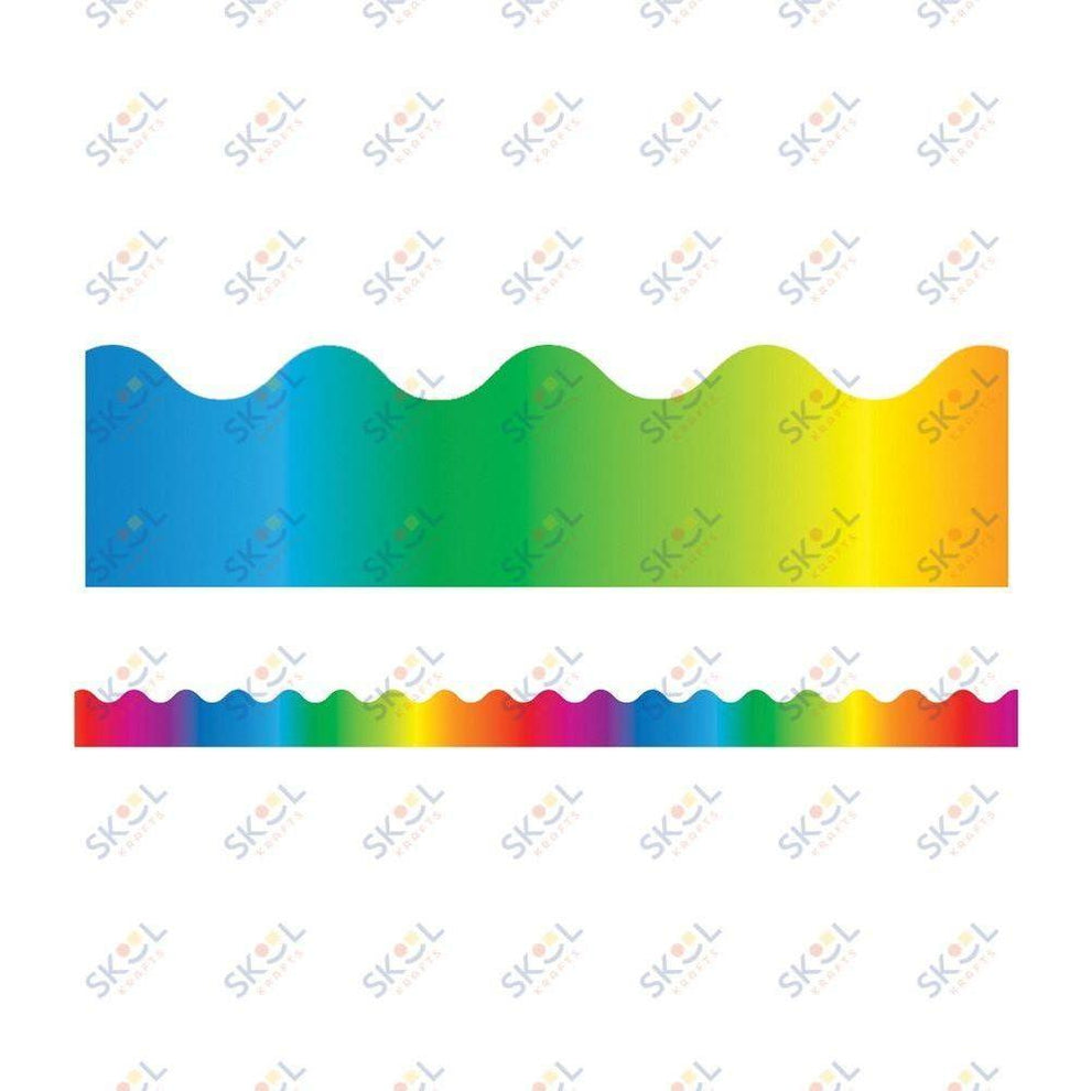 Rainbow Scalloped Borders (closeout) – Skool Krafts