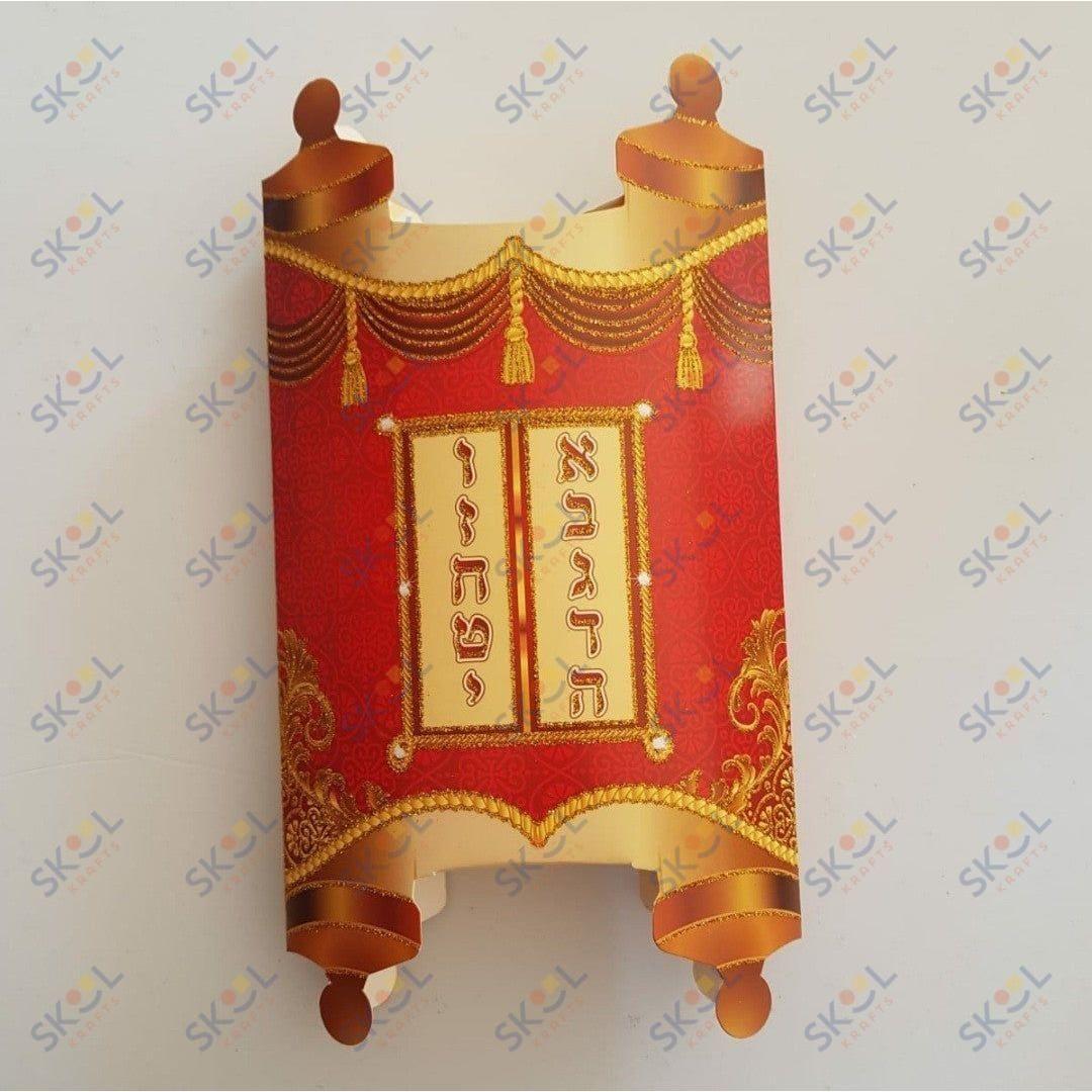 Torah Boxes Large Red 10.5" x 6.25" 20/pk – Skool Krafts