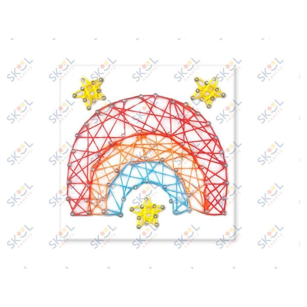 DIY String-Art Kit Rainbow – Skool Krafts